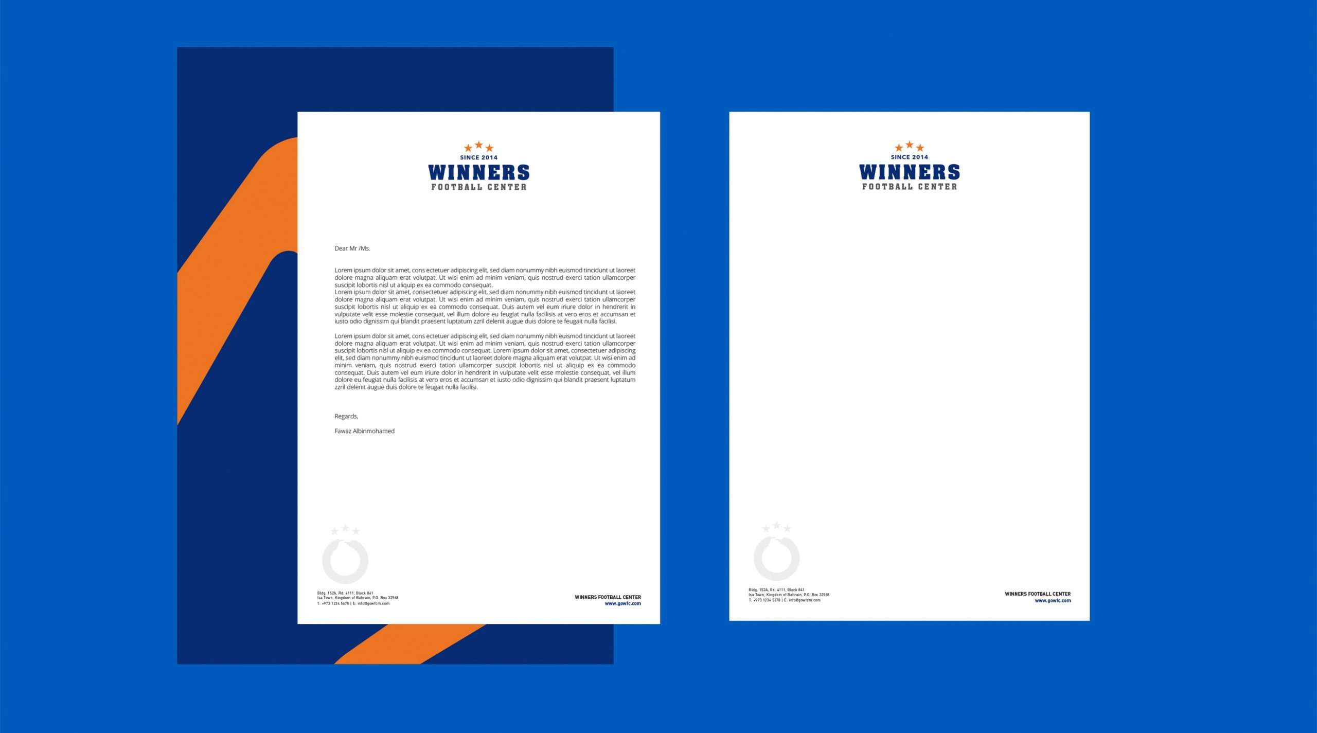 Winners Football Center | WCM Agency | Branding, Advertising, & Digital ...